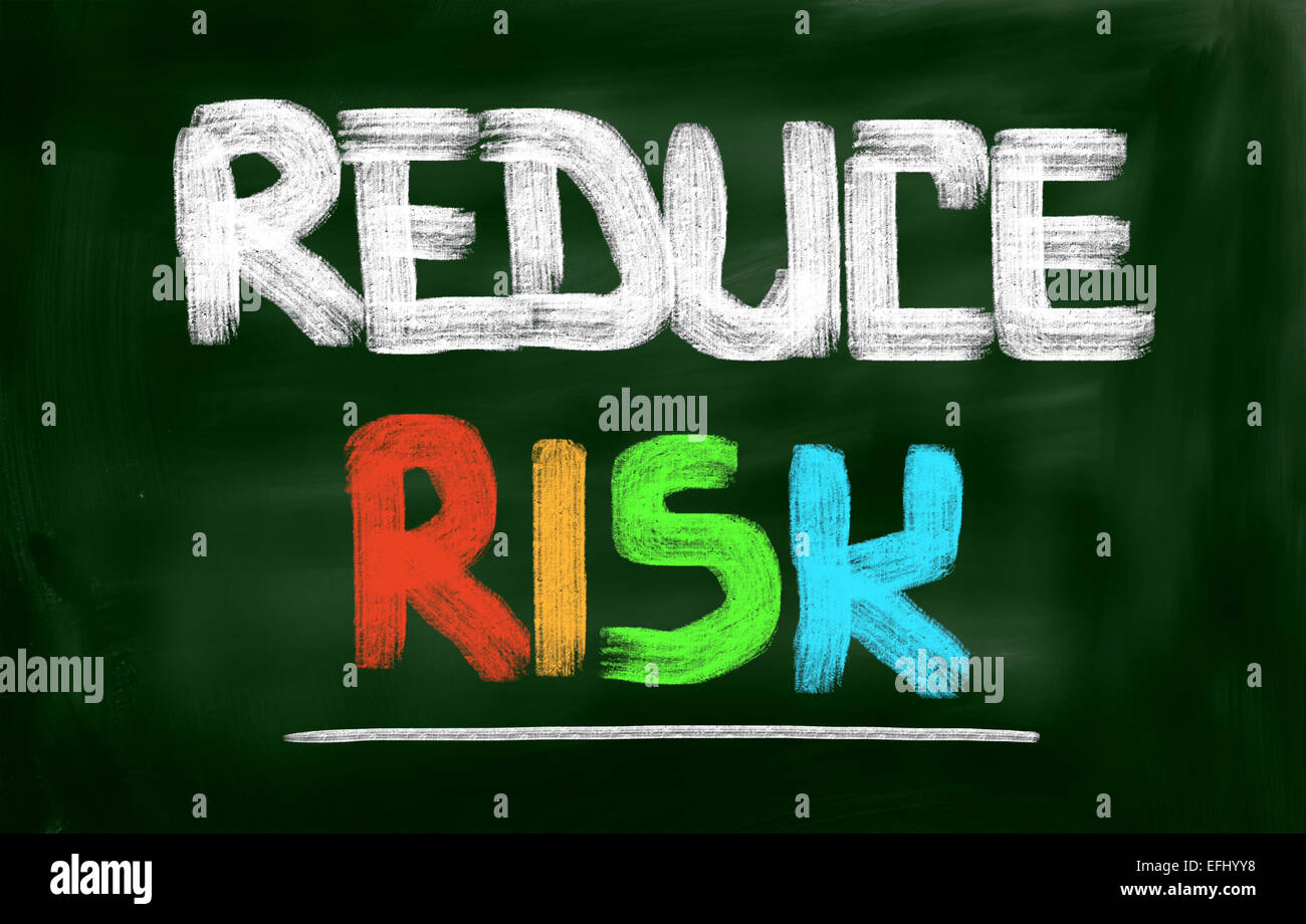 Reduce Risk Concept Stock Photo - Alamy