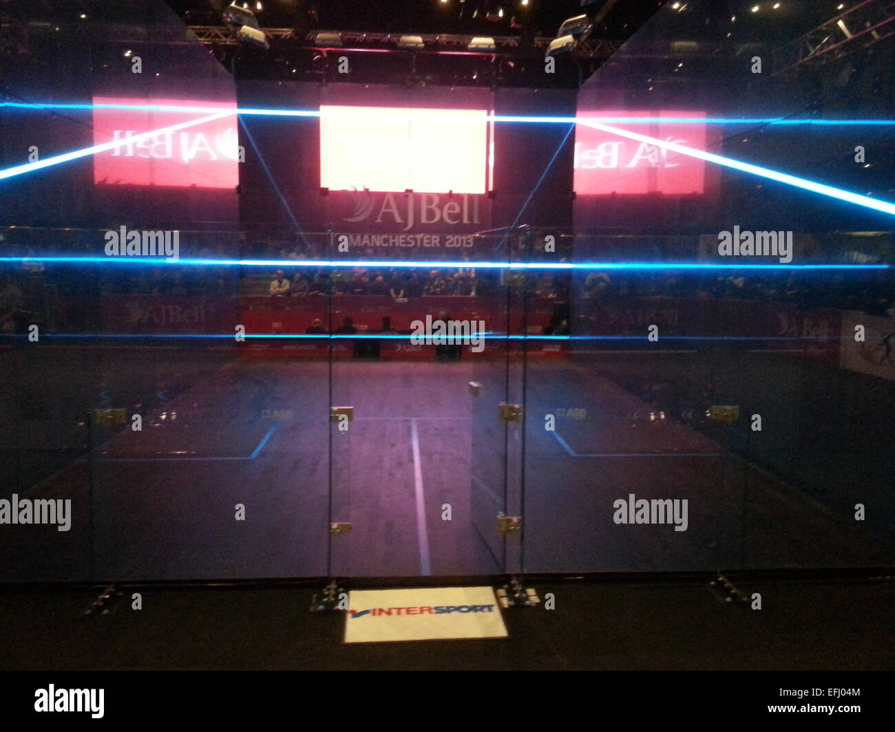 2013 Men's World Open Squash Championship, Nick Mathew playing against ...
