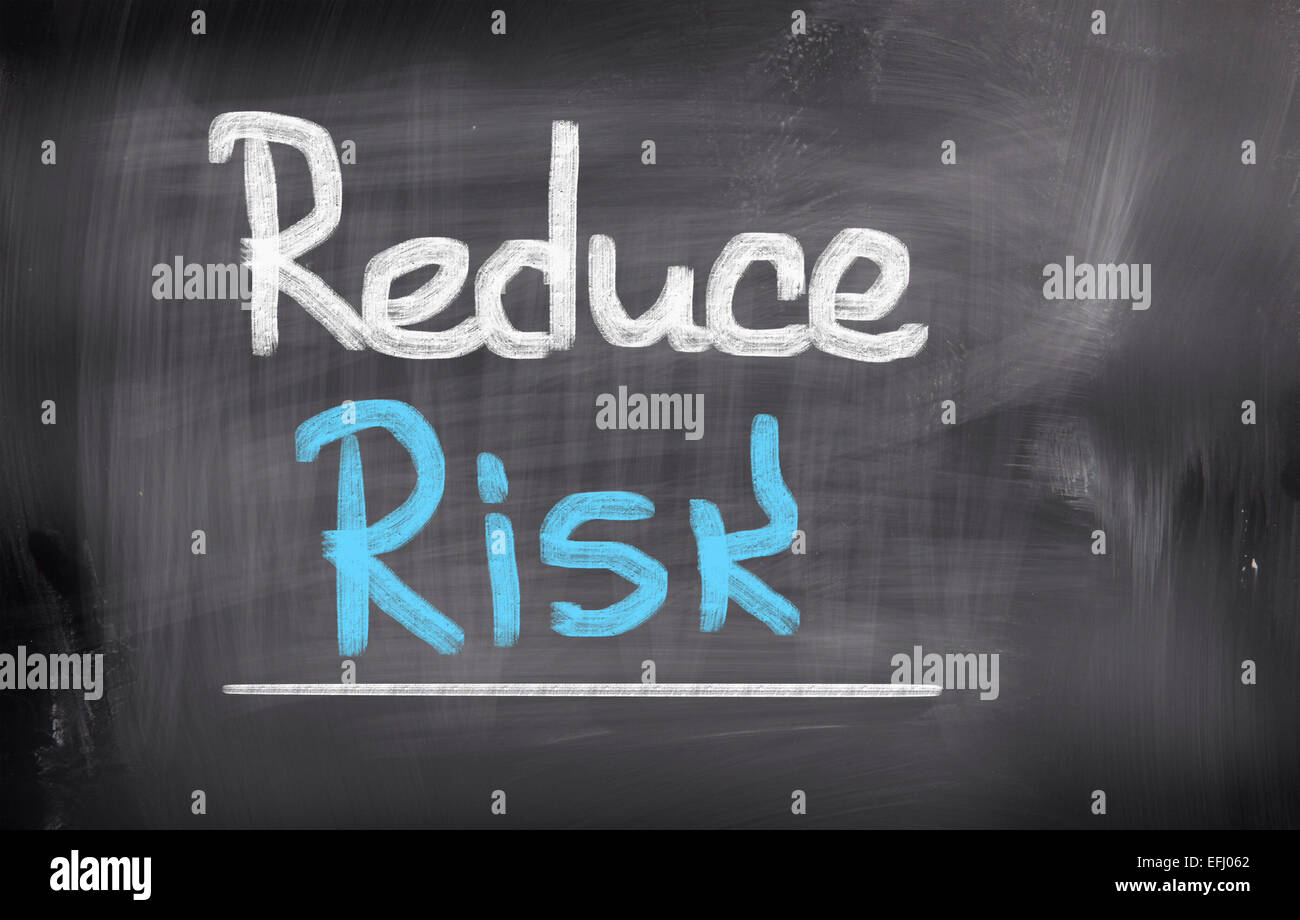 Reduce Risk Concept Stock Photo - Alamy