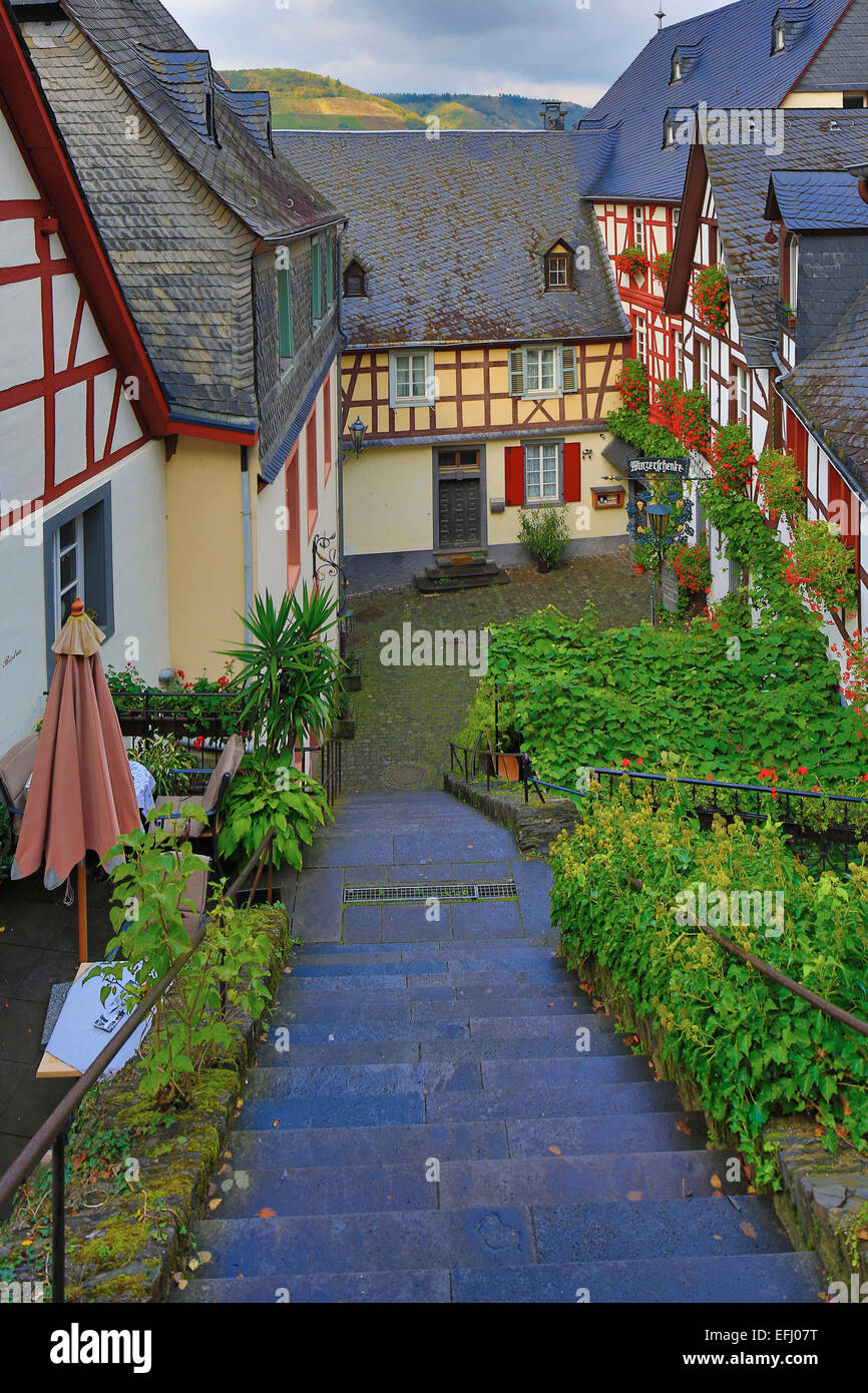 Old town of Beilstein, Mosel, Rhineland-Palatinate, Germany, Europe ...