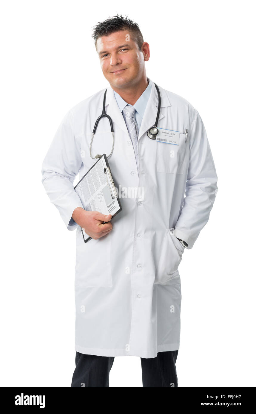 Good looking doctor studio hi-res stock photography and images - Alamy
