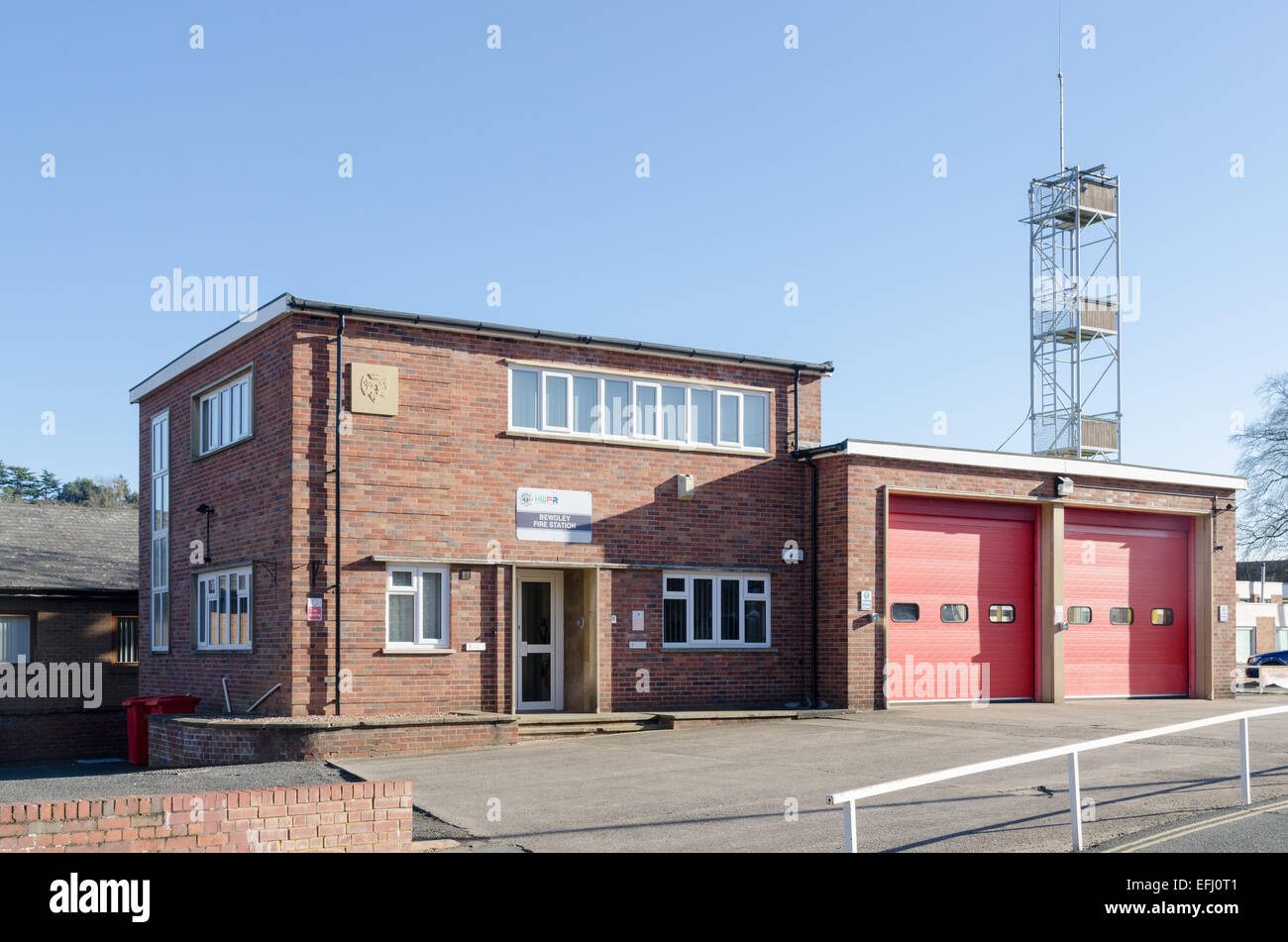 Bewdley Fire Station Stock Photo - Alamy