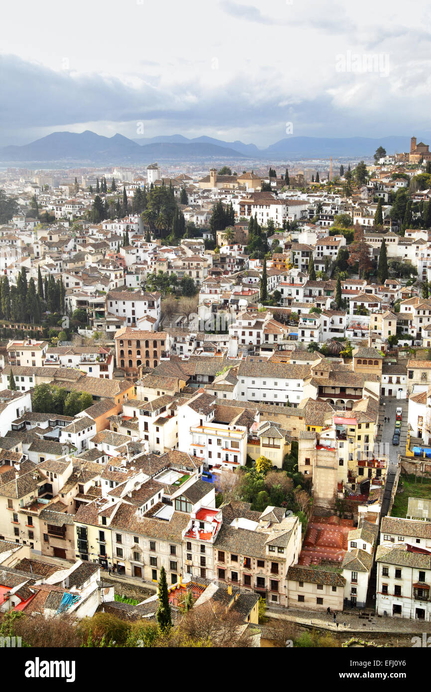 Panoramic granada hi-res stock photography and images - Alamy