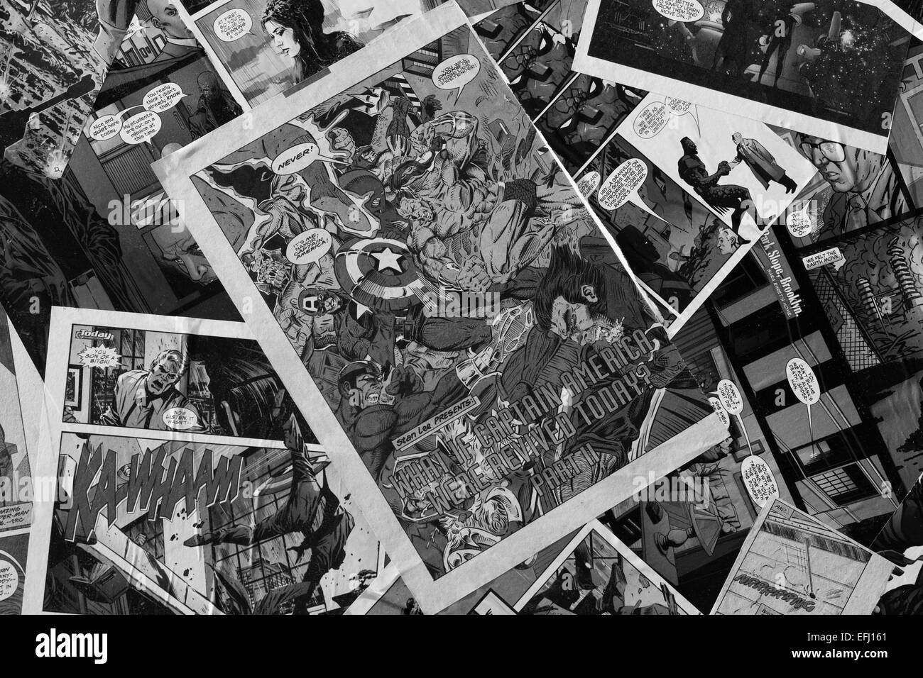 Marvel Avengers Comic Books High Resolution Stock Photography and ...