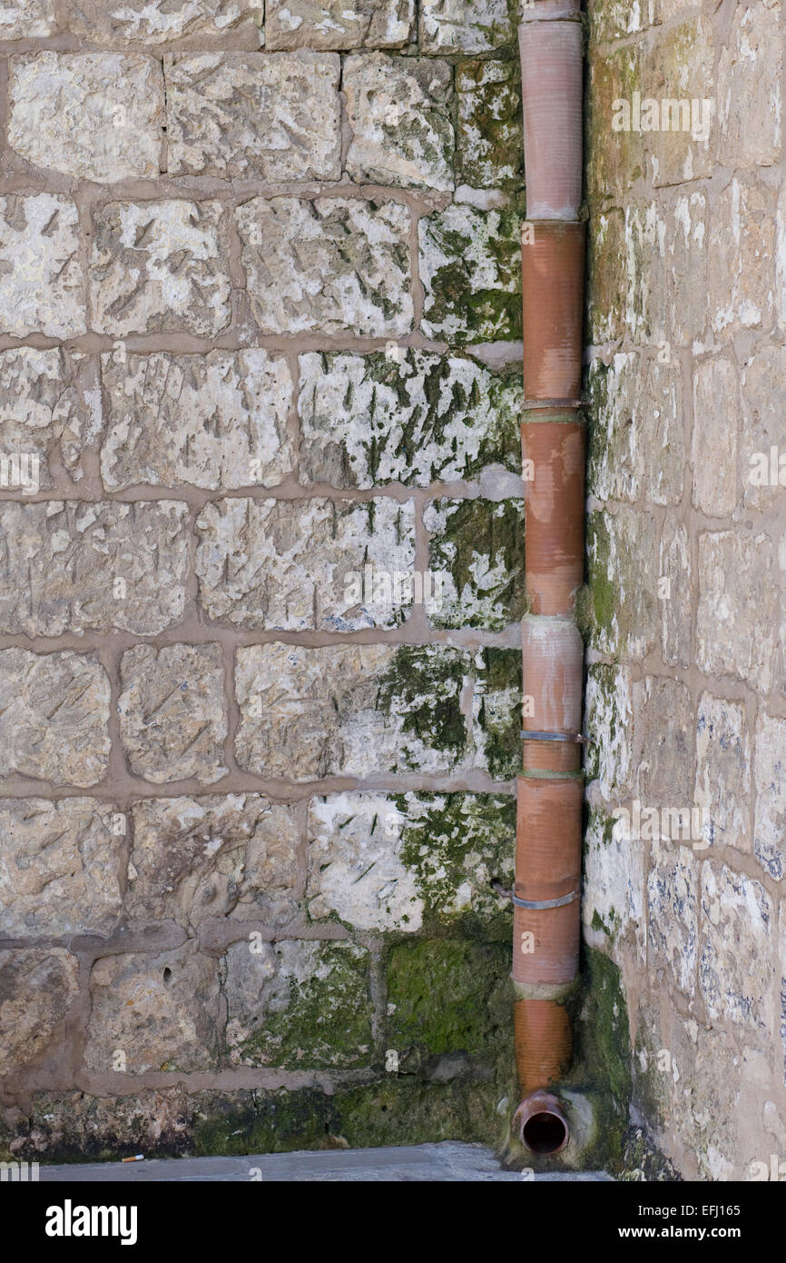 Old drainage pipes hi-res stock photography and images - Alamy