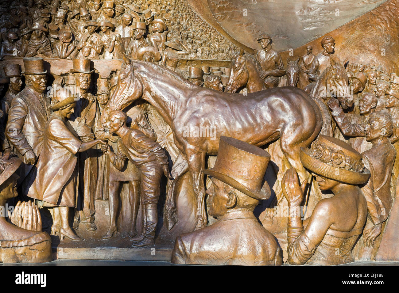 Queen Mother Memorial The Mall London England Stock Photo - Alamy