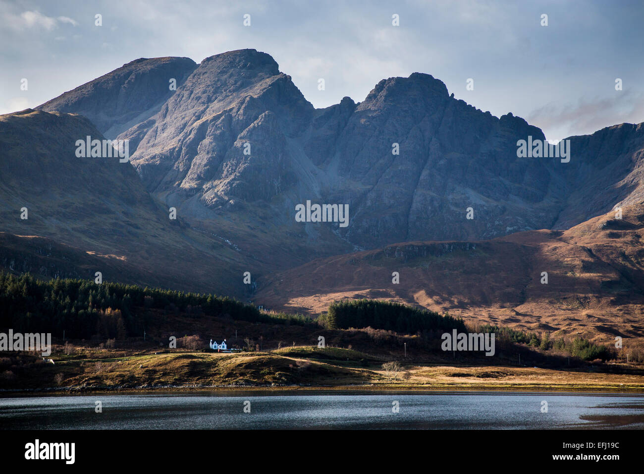 Blabhein, Strathaird, Loch Slapin, Skye, Scotland Stock Photo - Alamy