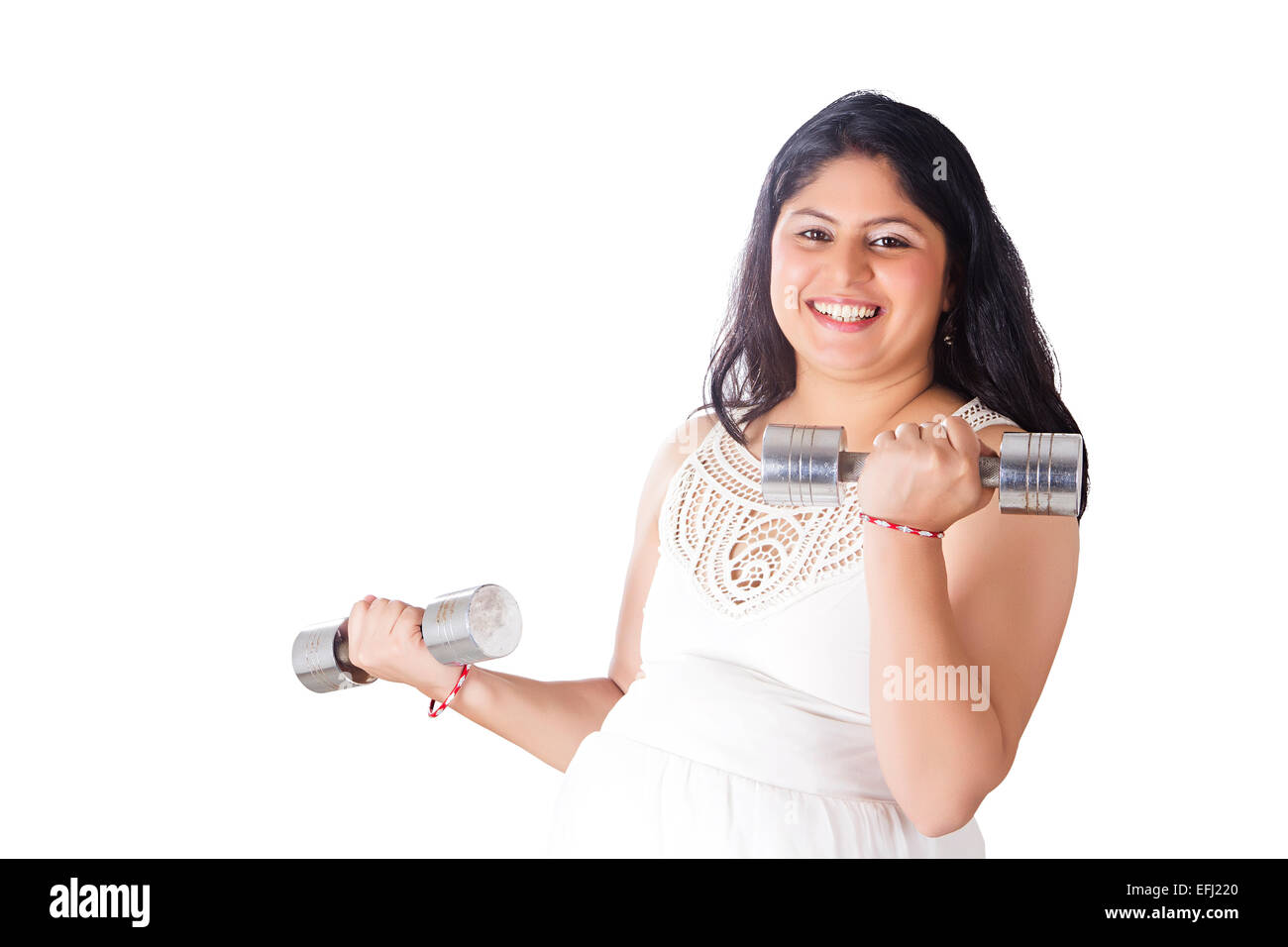 Close up woman working on Cut Out Stock Images & Pictures - Alamy