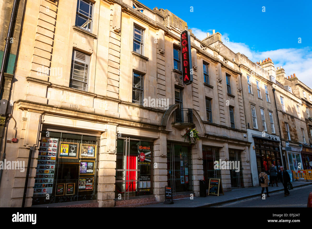 Komedia Club on Westgate Street Bath Somerset England UK Stock Photo ...