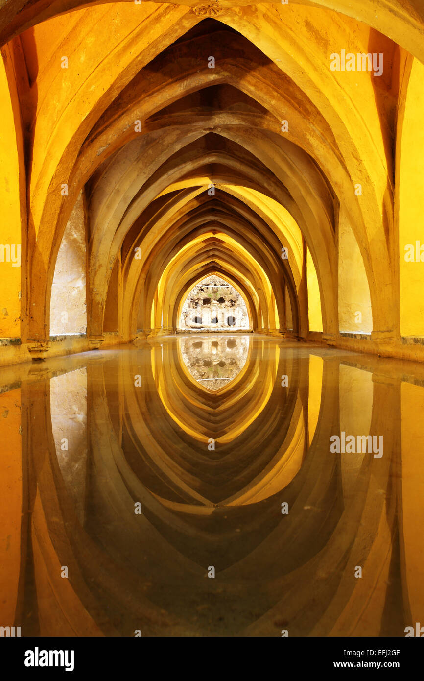 Baths of alcazar seville hi-res stock photography and images - Alamy