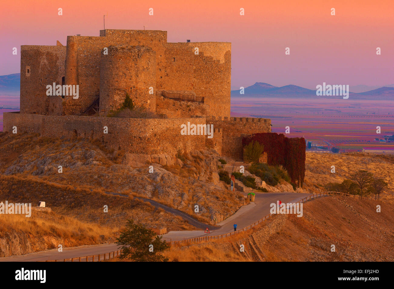 Consuegra, Castle, Toledo province, Route of Don Quixote, Castilla-La ...