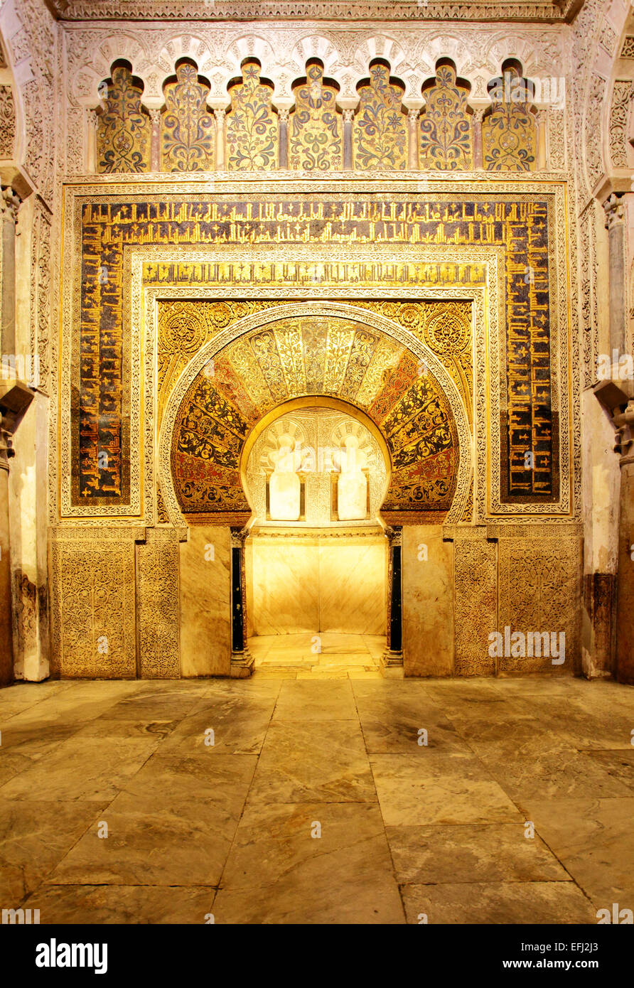 Mihrab great mosque of cordoba hi-res stock photography and images - Alamy