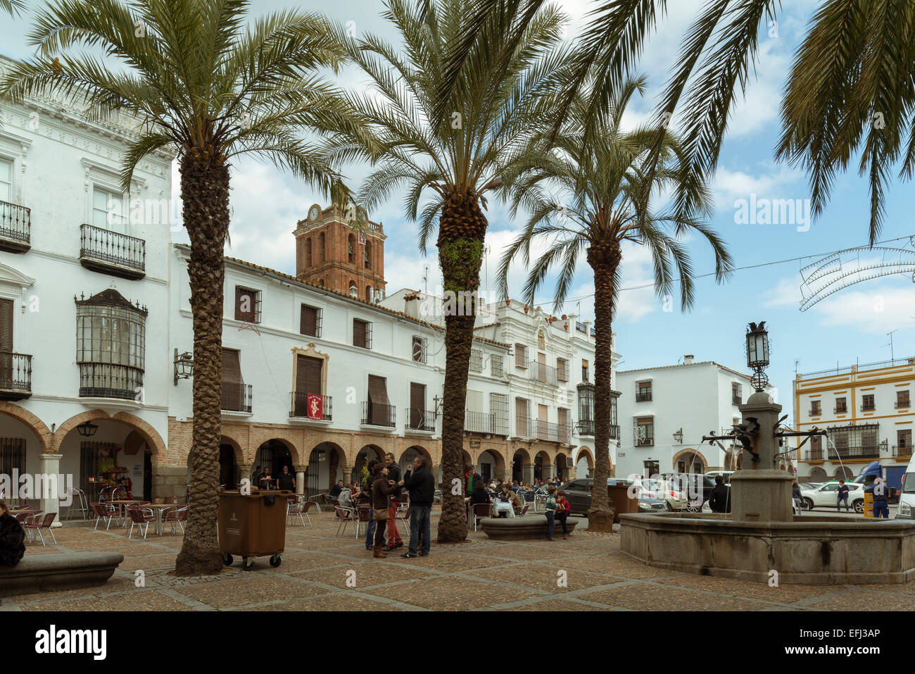 Plaza Grande, Zafra, Badajoz, Spain, Europe Stock Photo - Alamy