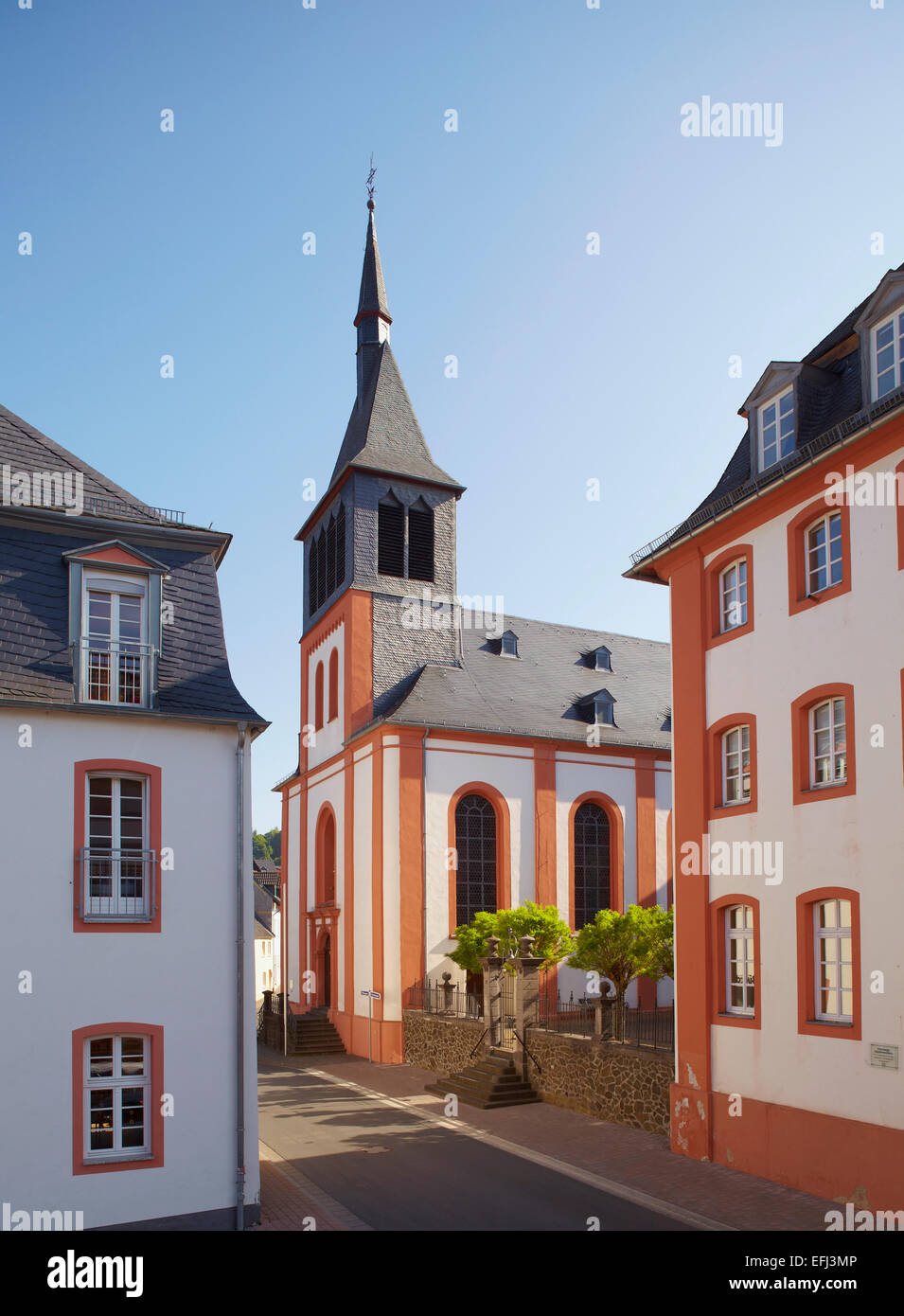 Parish church of St. Johannes Nepomuk, 18th century, Church of former ...
