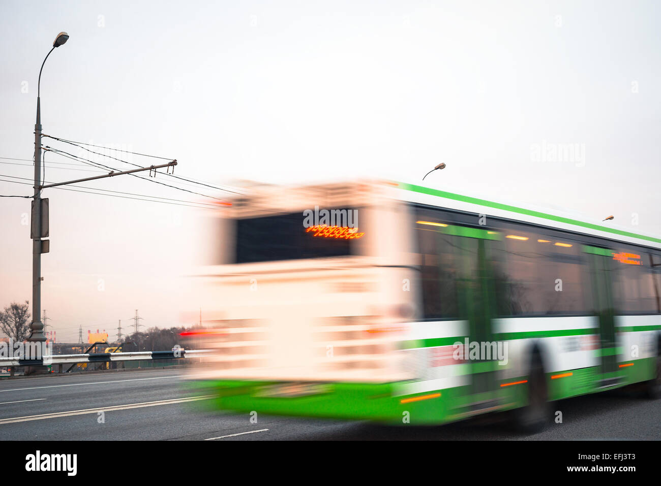 Blurry bus hi-res stock photography and images - Alamy