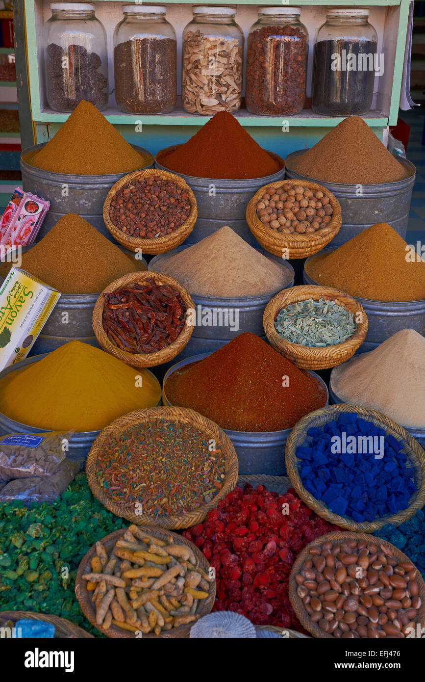 Spice Shop, Grocery, Rahba Kedima Square, Place des epices, Medina ...