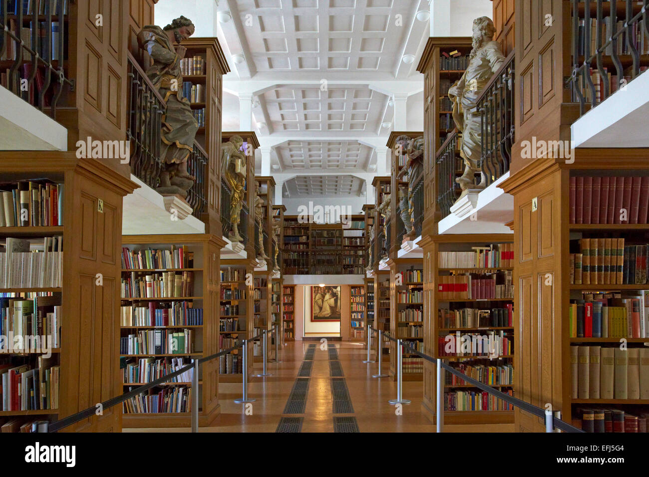 Library in Abtei Marienstatt (13th century), Nistertal, Streithausen ...