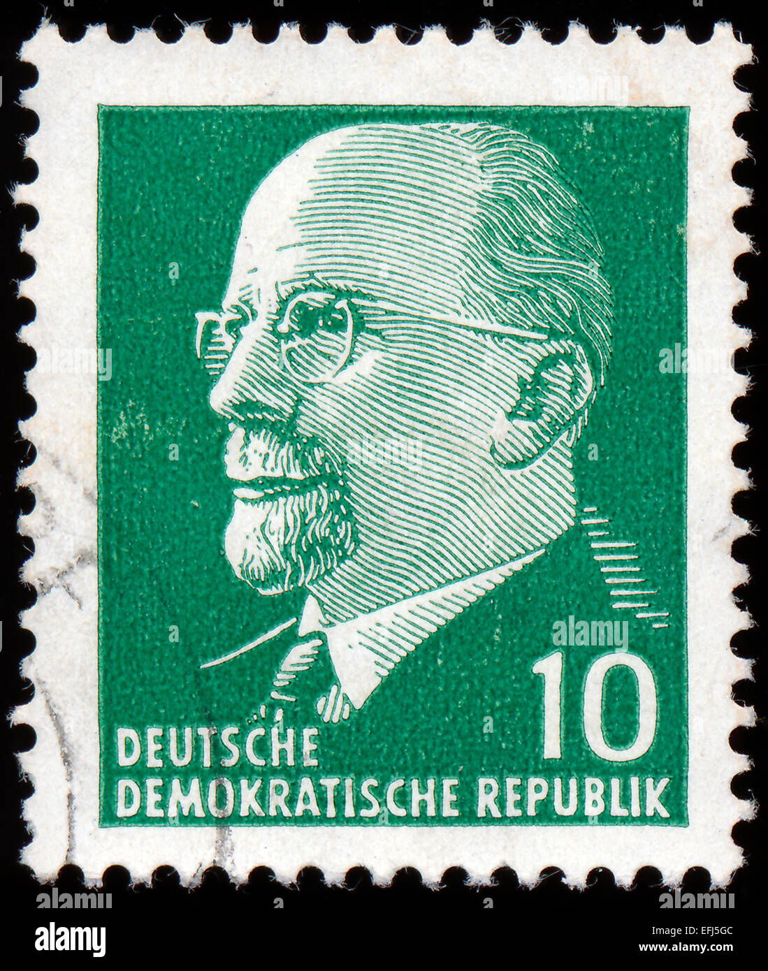 GERMAN DEMOCRATIC REPUBLIC - CIRCA 1961: A stamp printed in Germany ...