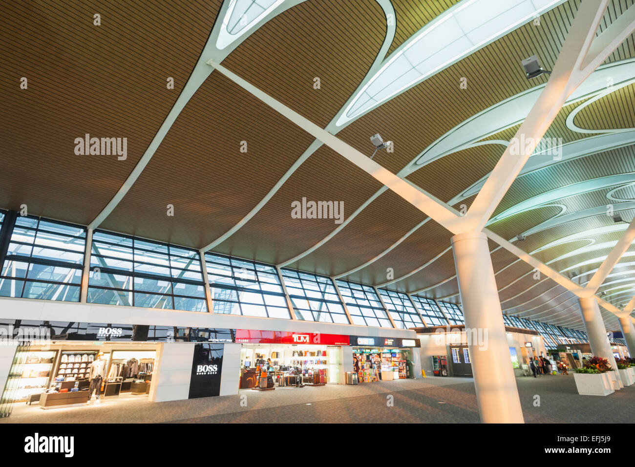 China, Shanghai, Shanghai Pudong International Airport, Departure ...