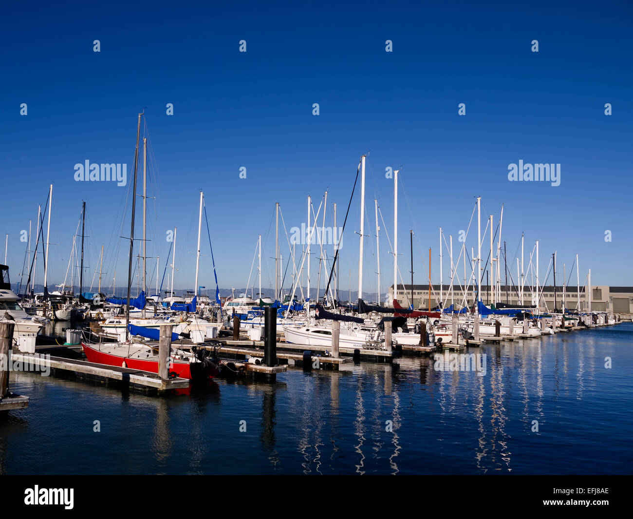Marina in San Francisco USA Stock Photo - Alamy