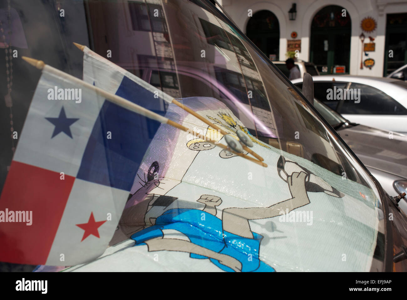 Panamas flag hi-res stock photography and images - Alamy