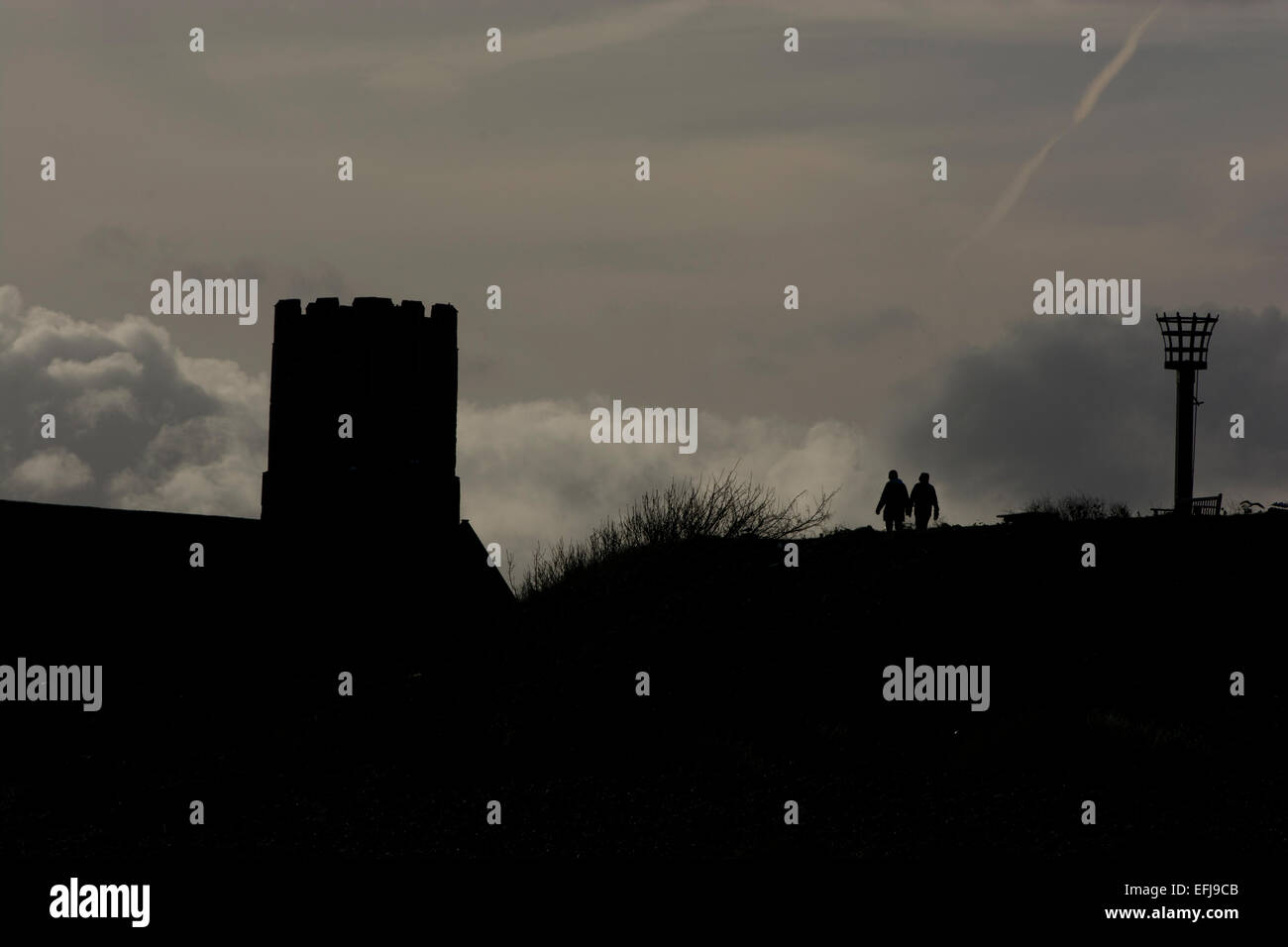 Pakefield church beacon Stock Photo - Alamy