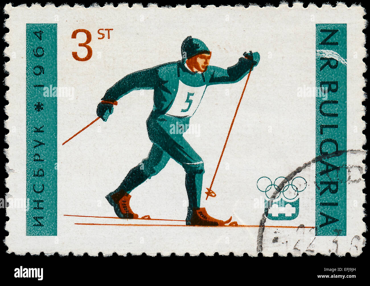 Olympic stamp, 1964 hi-res stock photography and images - Alamy