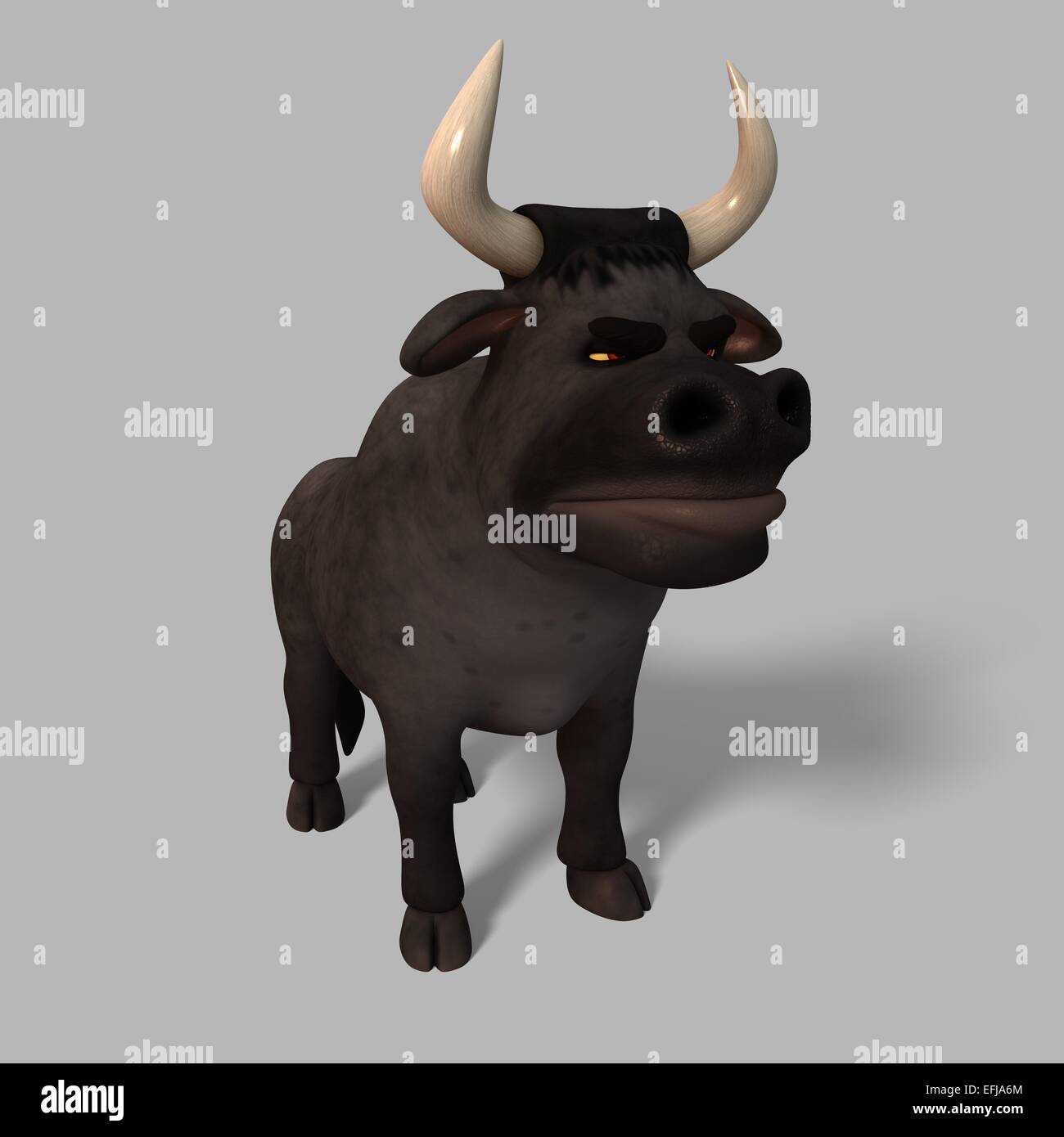 Cartoon bull hi-res stock photography and images - Alamy
