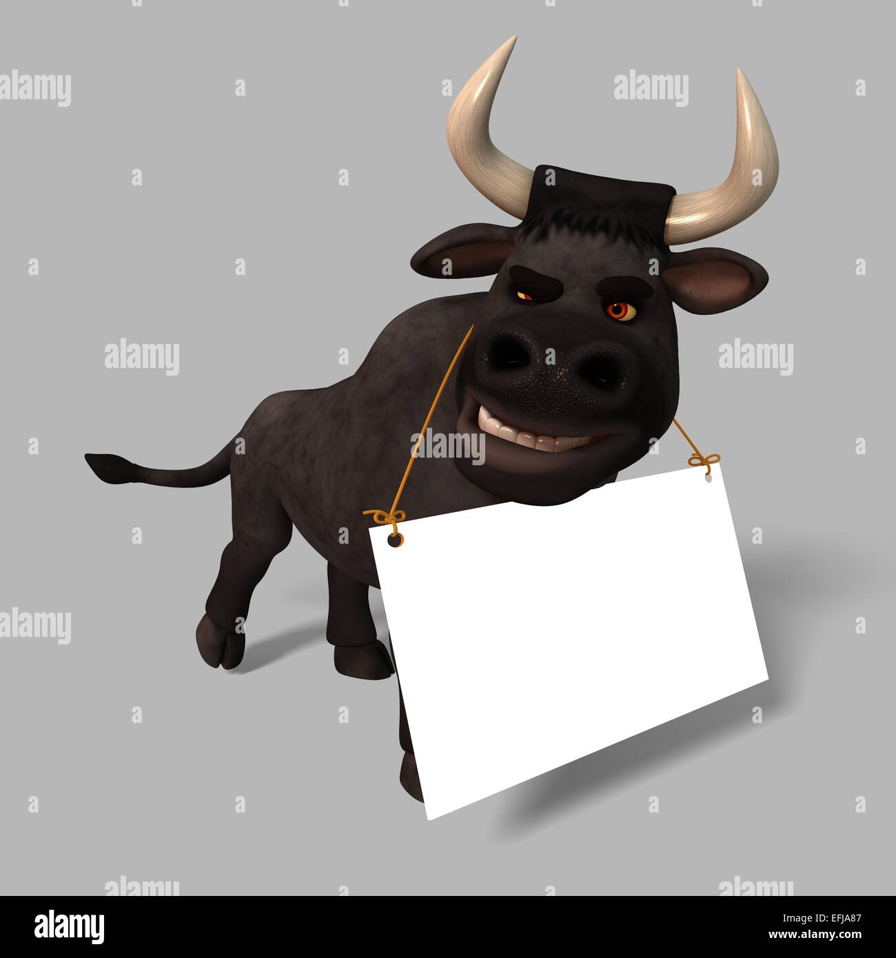 Cartoon bull hi-res stock photography and images - Alamy