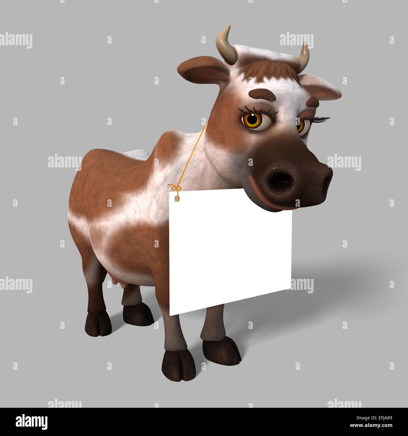 Spotted Cow Illustration High Resolution Stock Photography and Images ...