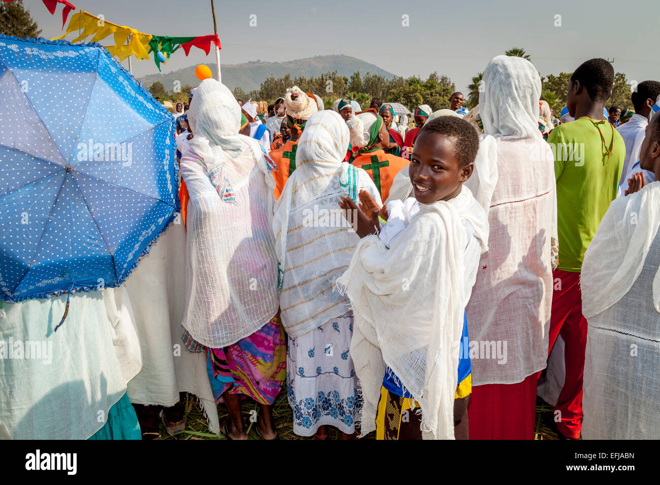 Timkat (Epiphany) Celebrations, Jinka Town, The Omo Valley, Ethiopia ...