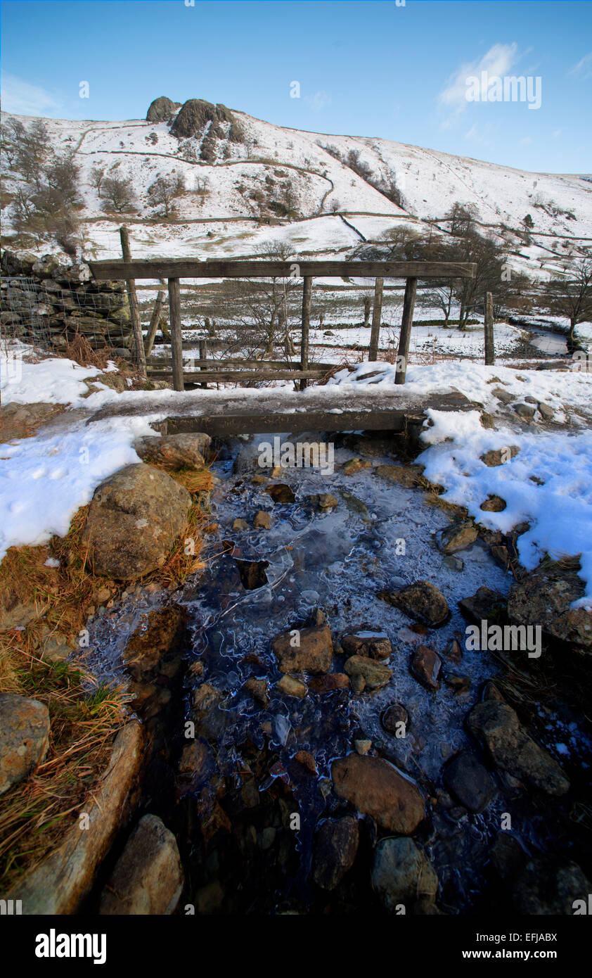 Blea Tarn Gill, Watendlath valley, English Lake District Stock Photo ...