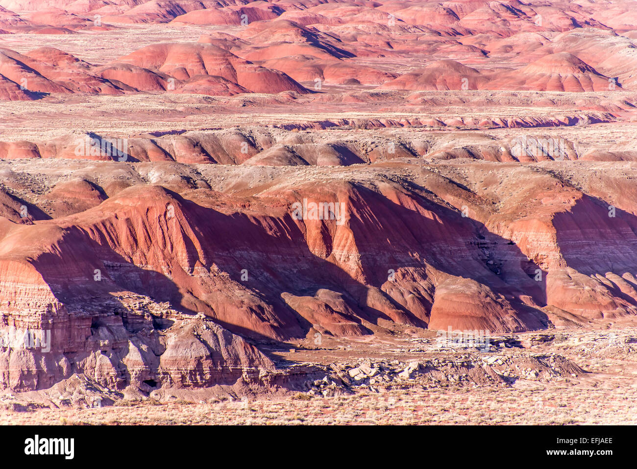 view of the red stone painted dessert in Arizona Stock Photo - Alamy