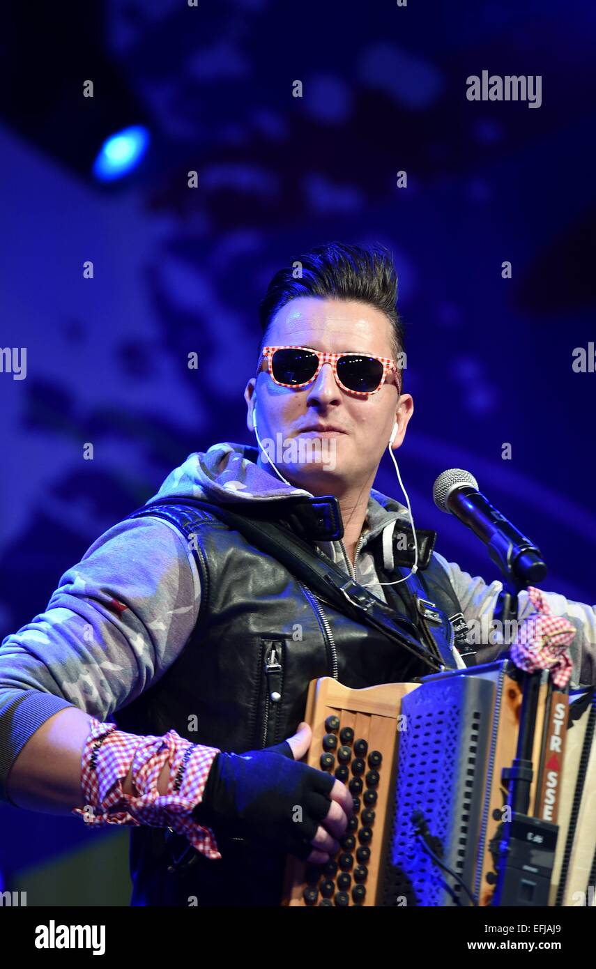 Vail, Colorado, USA. 04th Feb, 2015. Andreas Gabalier concert at the ...