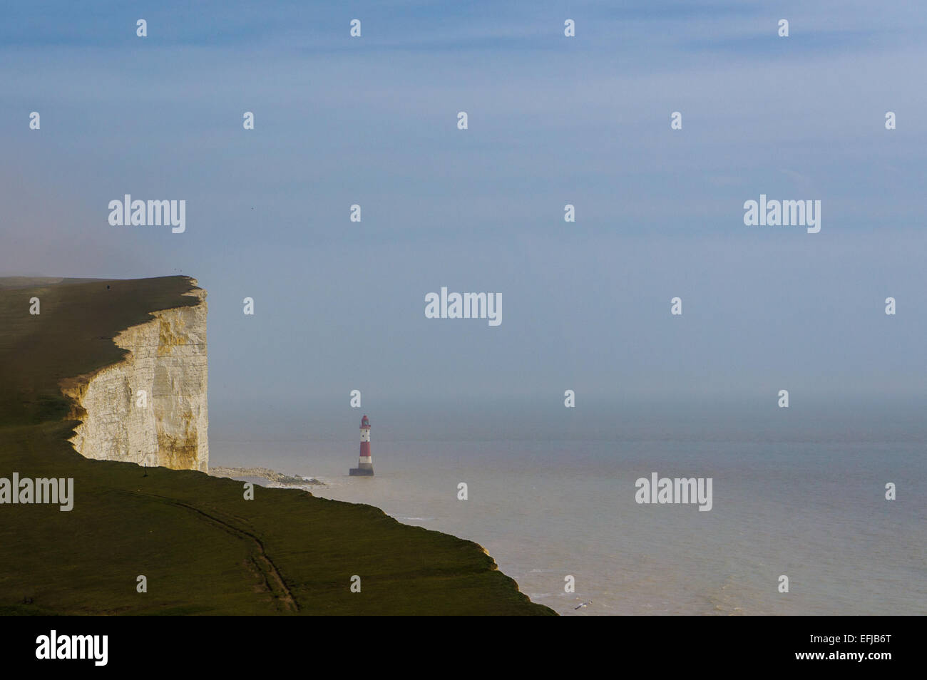 Beachy head lighthouse Stock Photo - Alamy