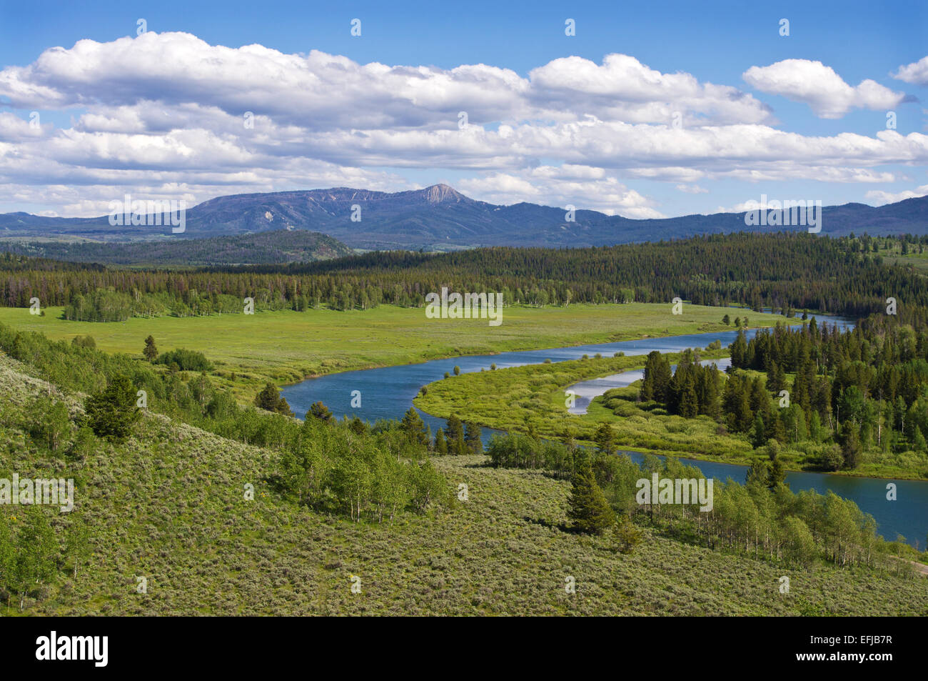 Oxbow bend snake river hi-res stock photography and images - Alamy