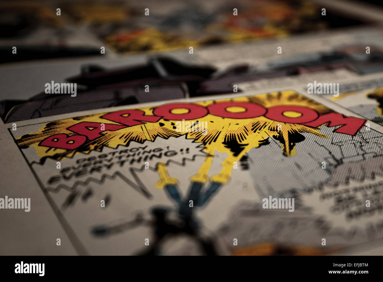 Comic book hi-res stock photography and images - Alamy