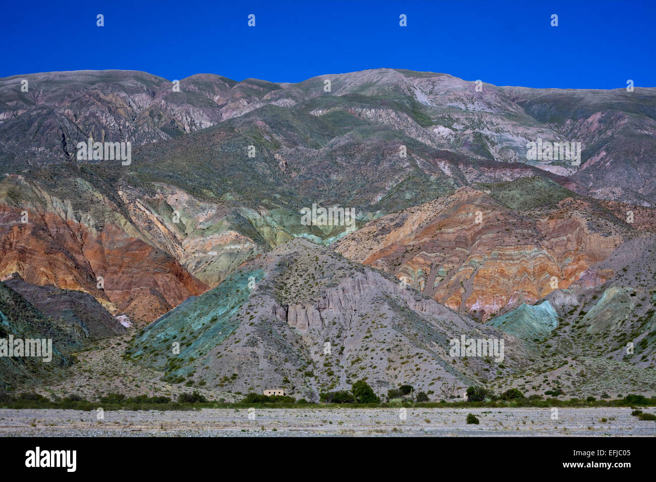 Quebrada de Humahuaca Argentina Unesco World Heritage Site Stock Photo ...