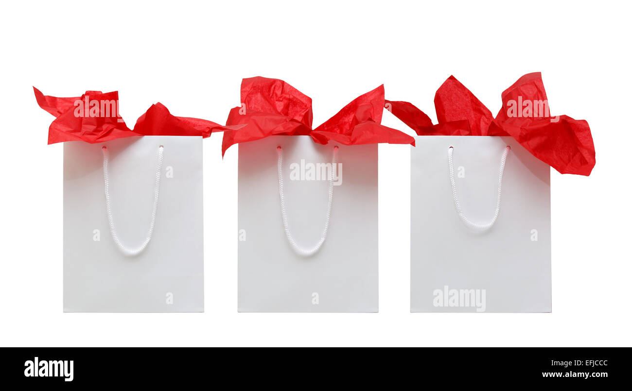 Three colorful shopping bags Stock Photo - Alamy