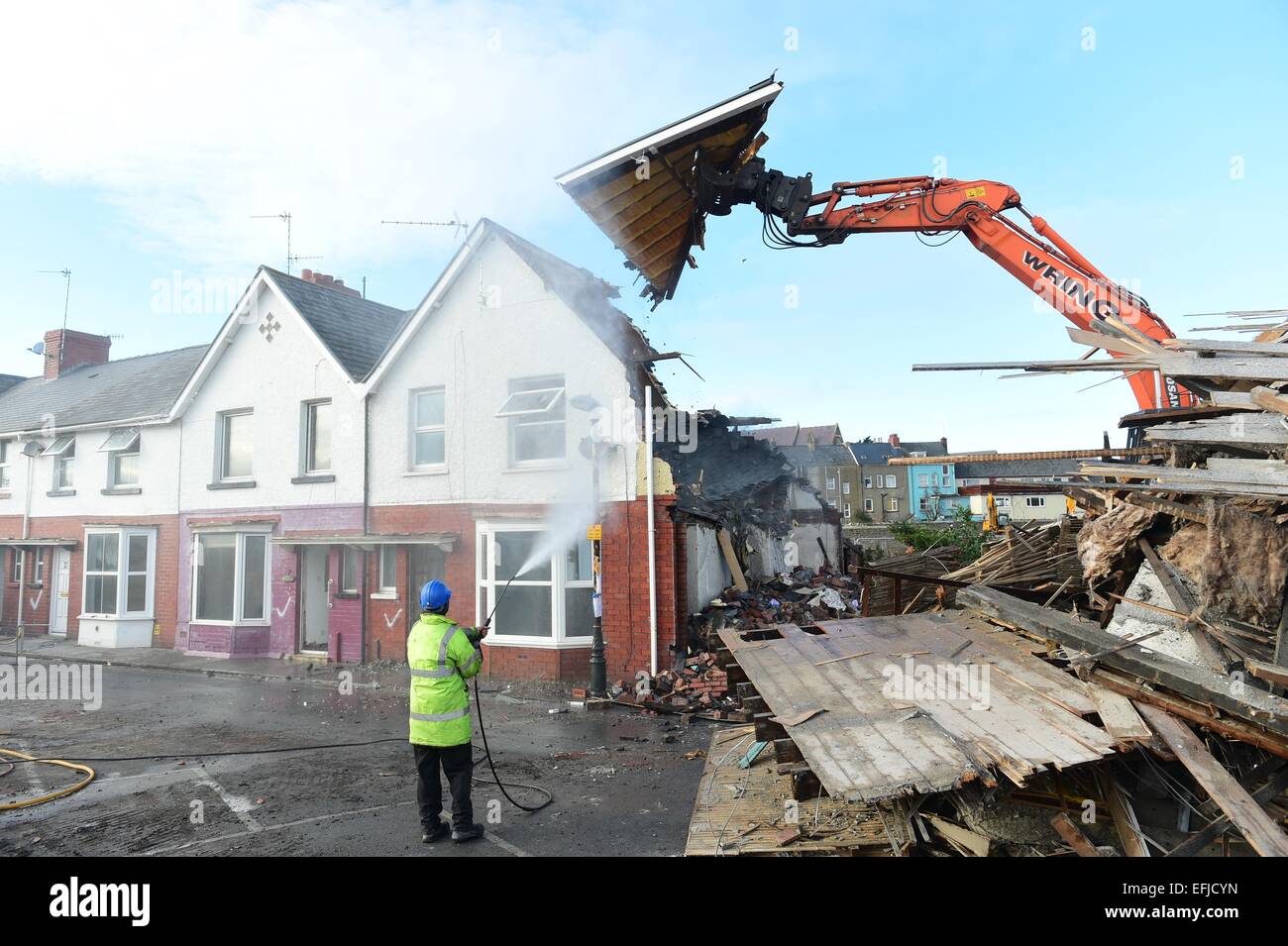 Uk Demolition Sites Stock Photos & Uk Demolition Sites Stock Images - Alamy