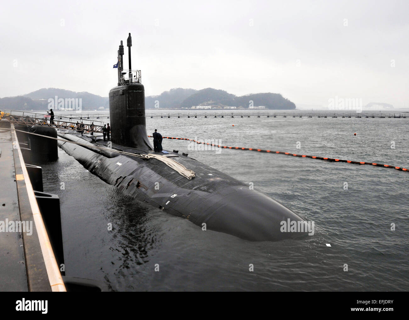 Moored submarine hi-res stock photography and images - Alamy