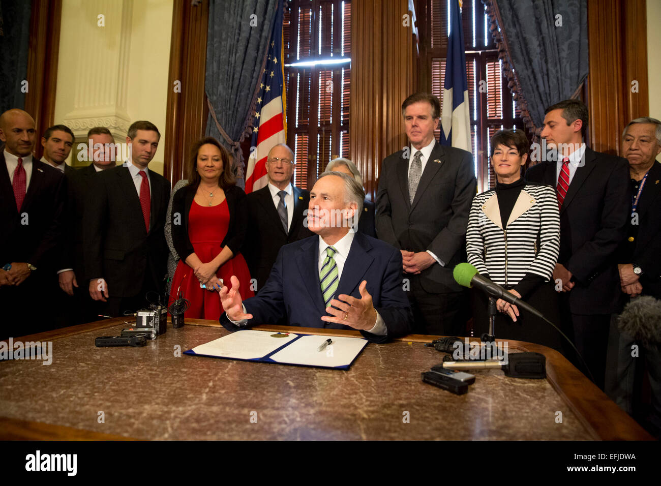 Texas Governor Greg Abbott signs proclamation declaring February 2nd ...