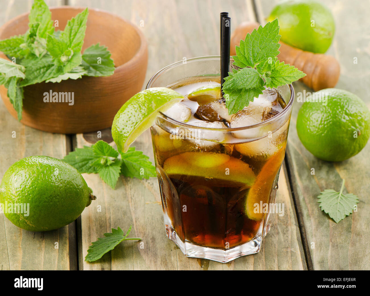 Cocktail with rum hi-res stock photography and images - Alamy