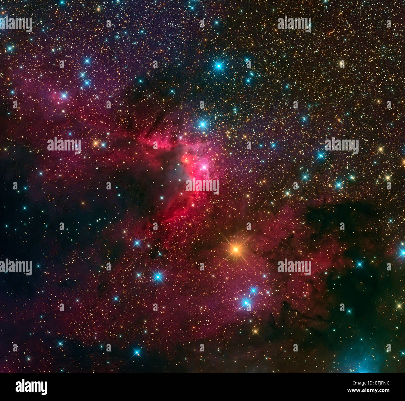 Cave nebula bright star hi-res stock photography and images - Alamy