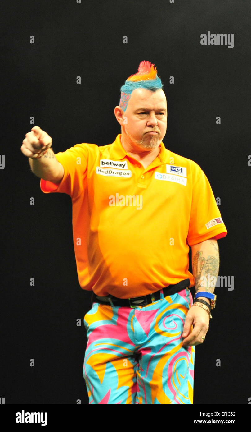 Leeds, UK. 05th Feb, 2015. Betway Premier League Darts. Matchday 1 ...