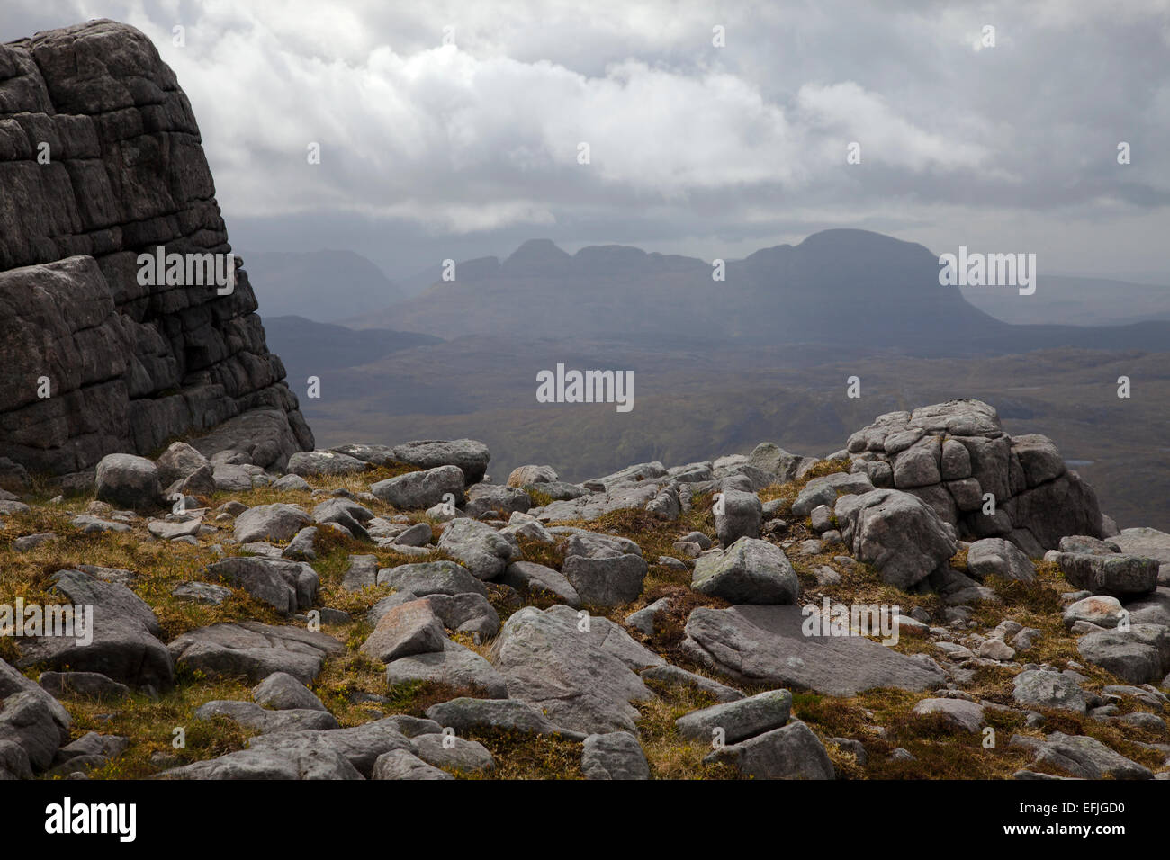 Assynt peaks hi-res stock photography and images - Alamy