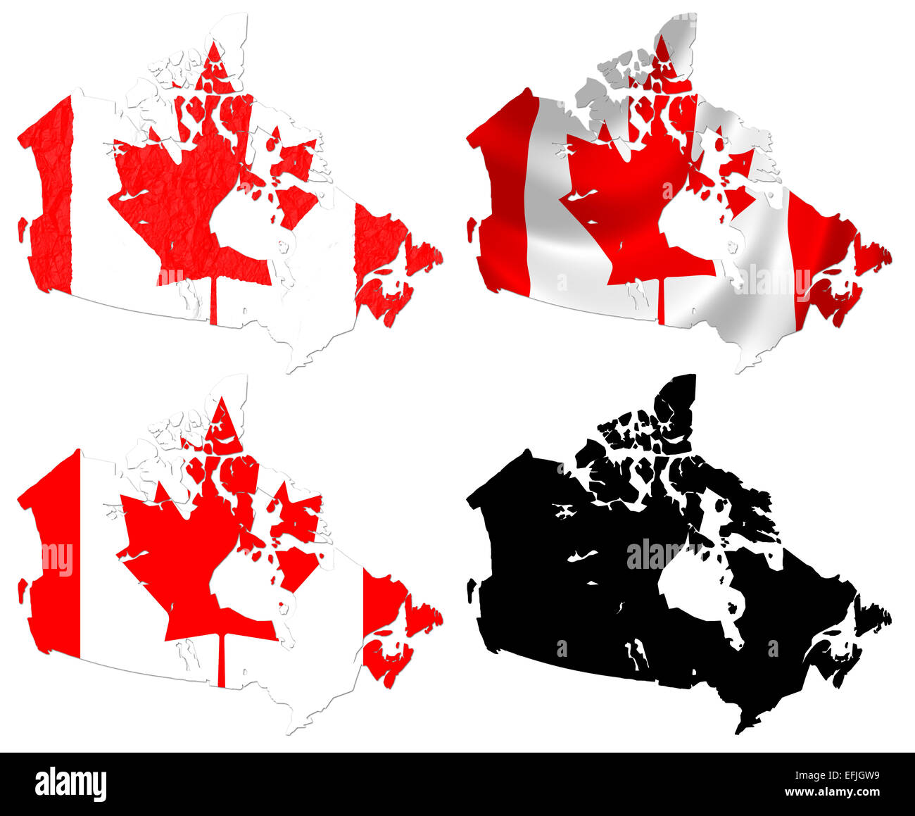 Canada flag Cut Out Stock Images & Pictures - Alamy