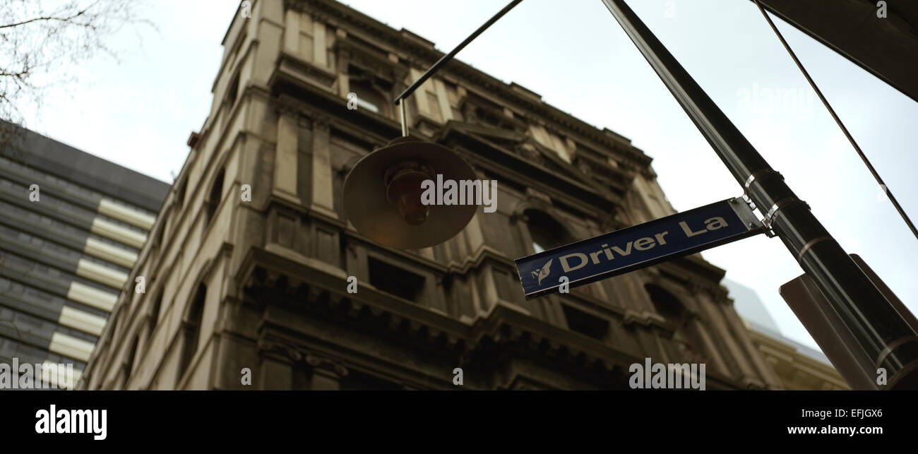 Melbourne road sign hi-res stock photography and images - Alamy