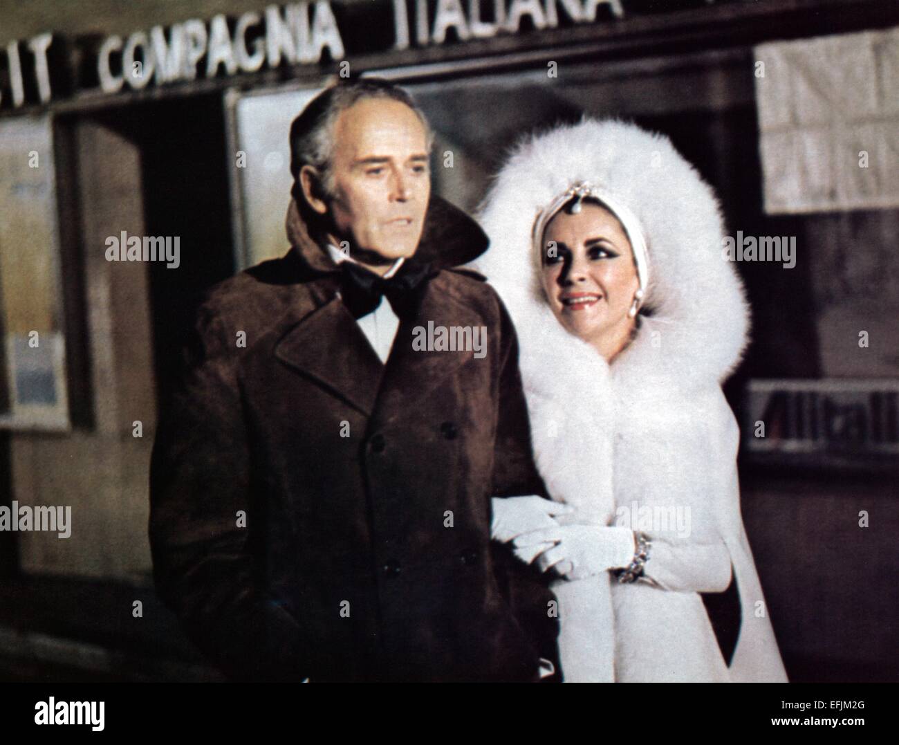 Fur Coat Elizabeth Taylor High Resolution Stock Photography and Images ...