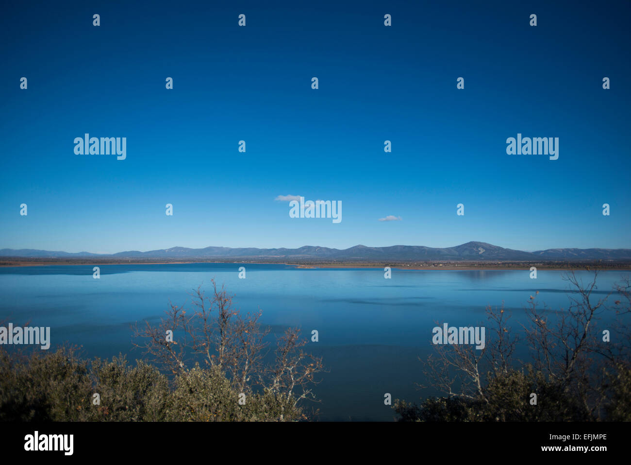 Abraham Tower Reservoir Stock Photo - Alamy